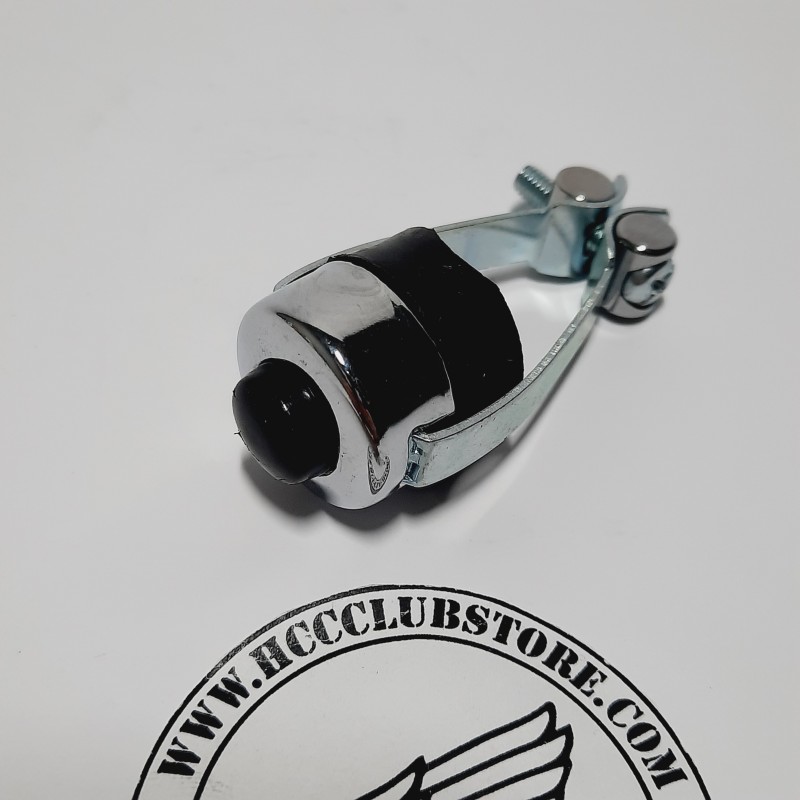 Drukknop-schakelaar chroom