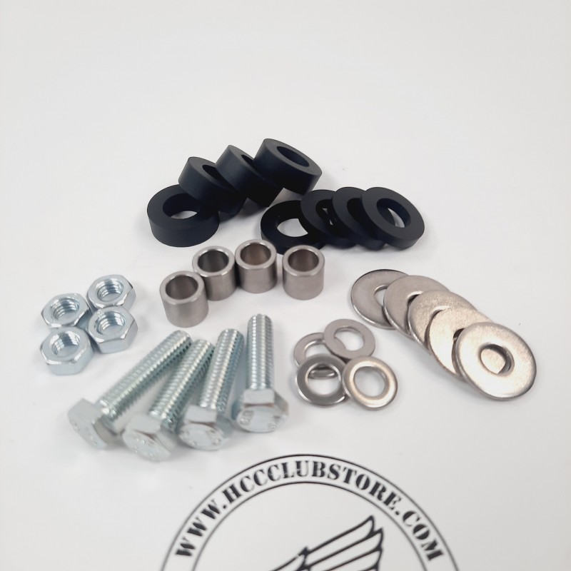 Montage setje achterspatbord compleet